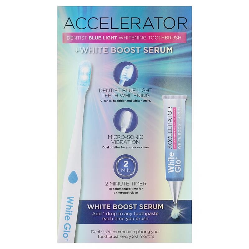 White Glo White Accelerator Blue Light Toothbrush – 澳紐記